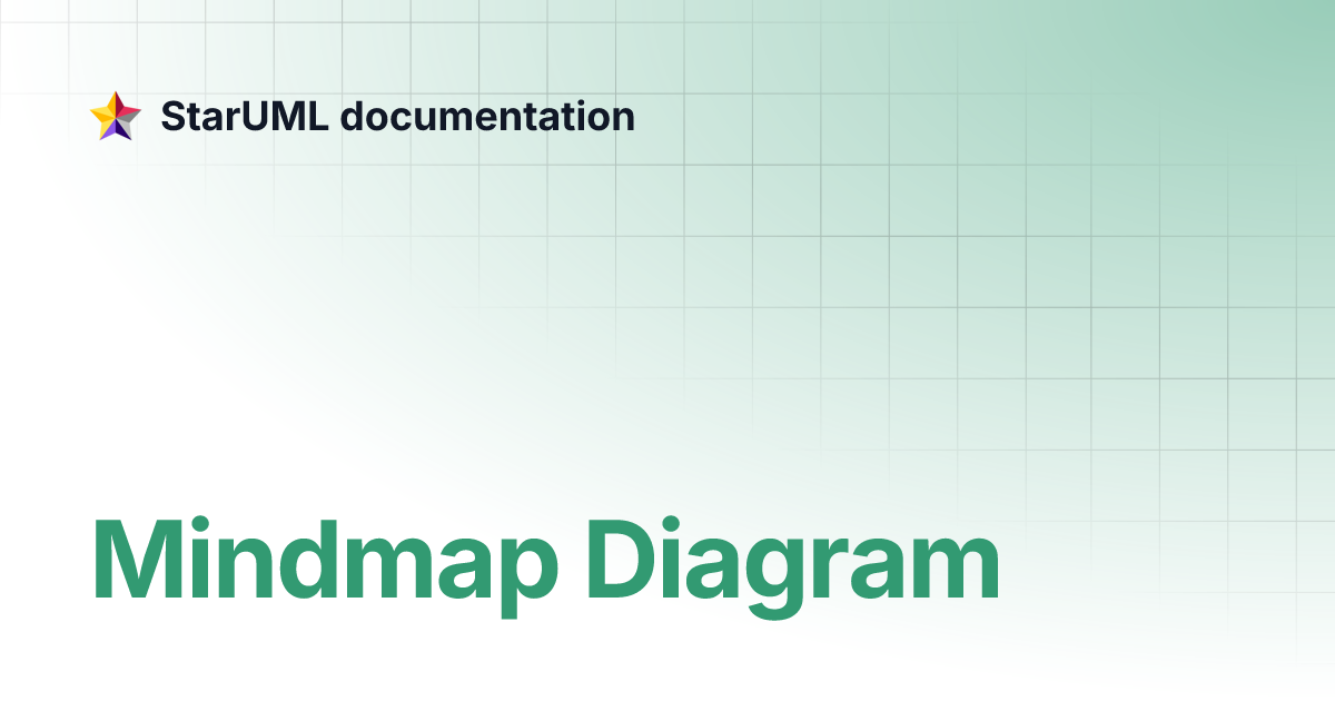Mindmap Diagram | StarUML documentation